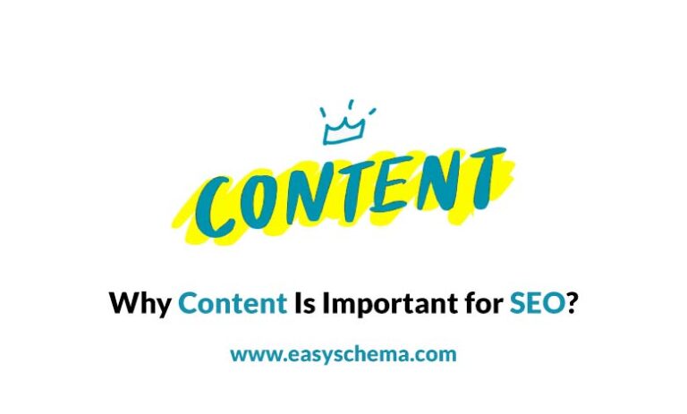 Why Content Is Important for SEO? - Easyschema.com